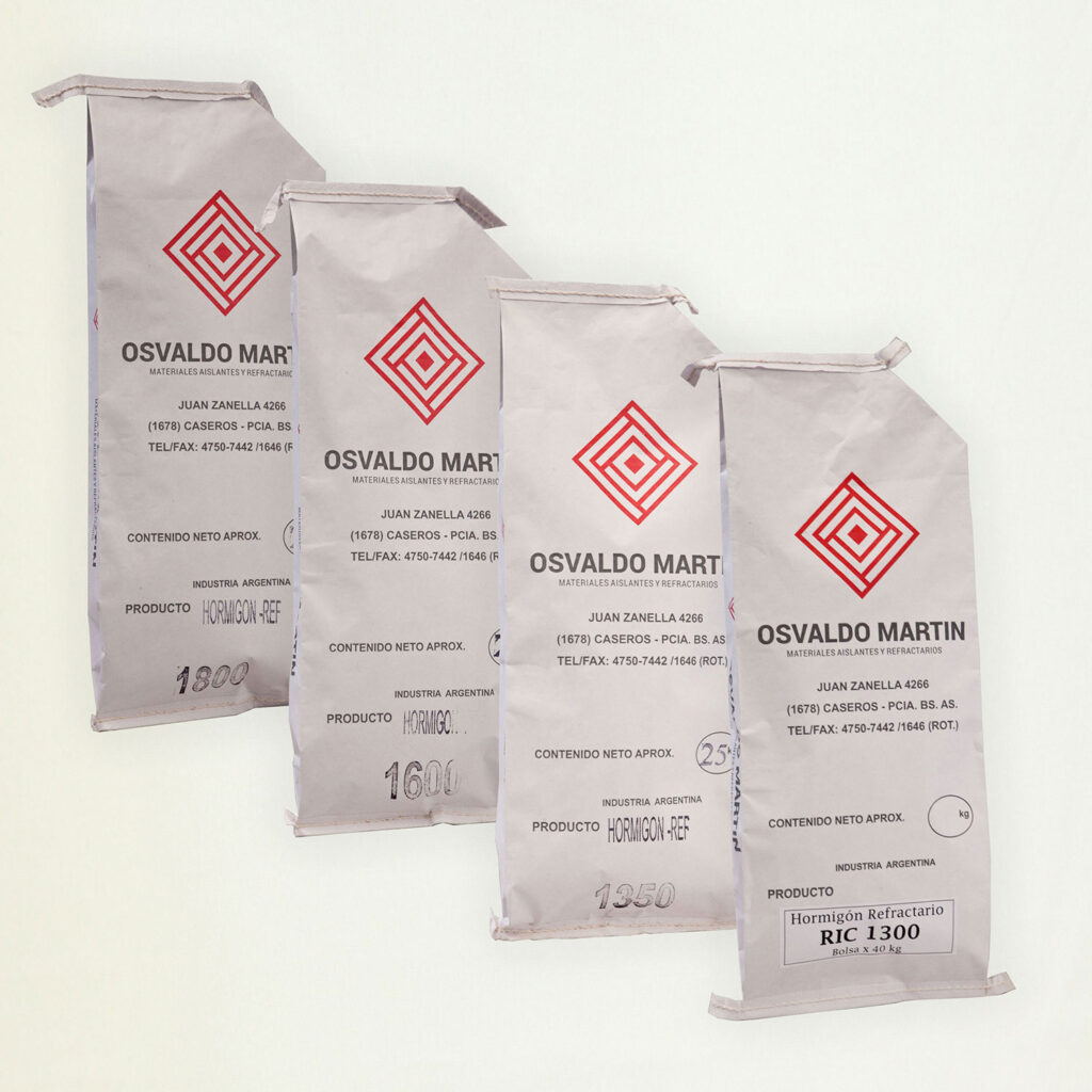 HORMIGONES REFRACTARIOS CONVENCIONALES Y AISLANTES – Osvaldo Martin SRL